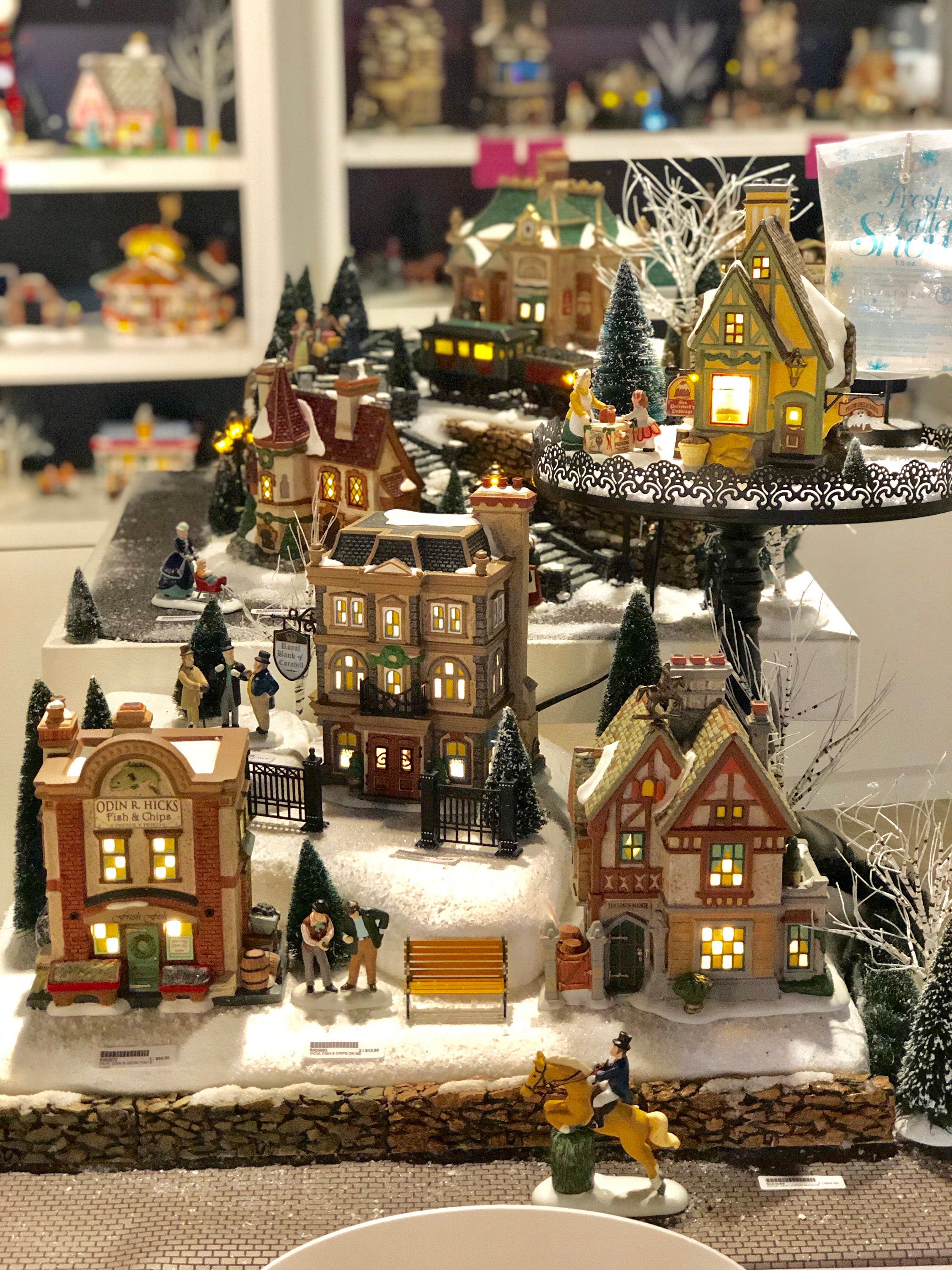 Dickens Dept 56 Christmas Village Displays Inspiration Photos (100 JPG ...