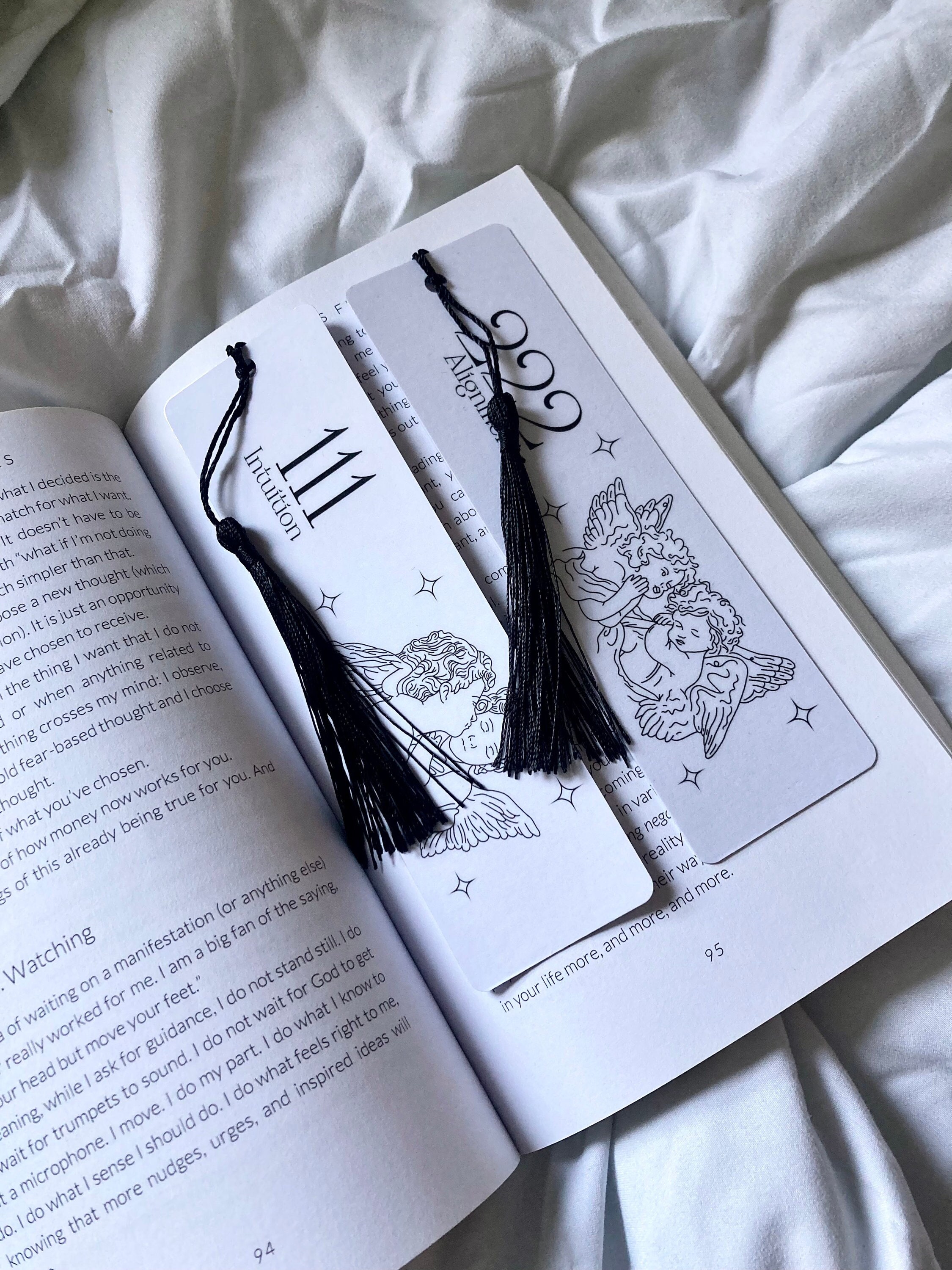 Angel Number Bookmarks Angel Number Print 222 Print Bookmark With ...