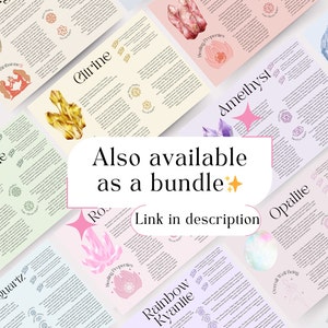 Malachite Crystal Card Meaning Crystal Description Cards Printable ...