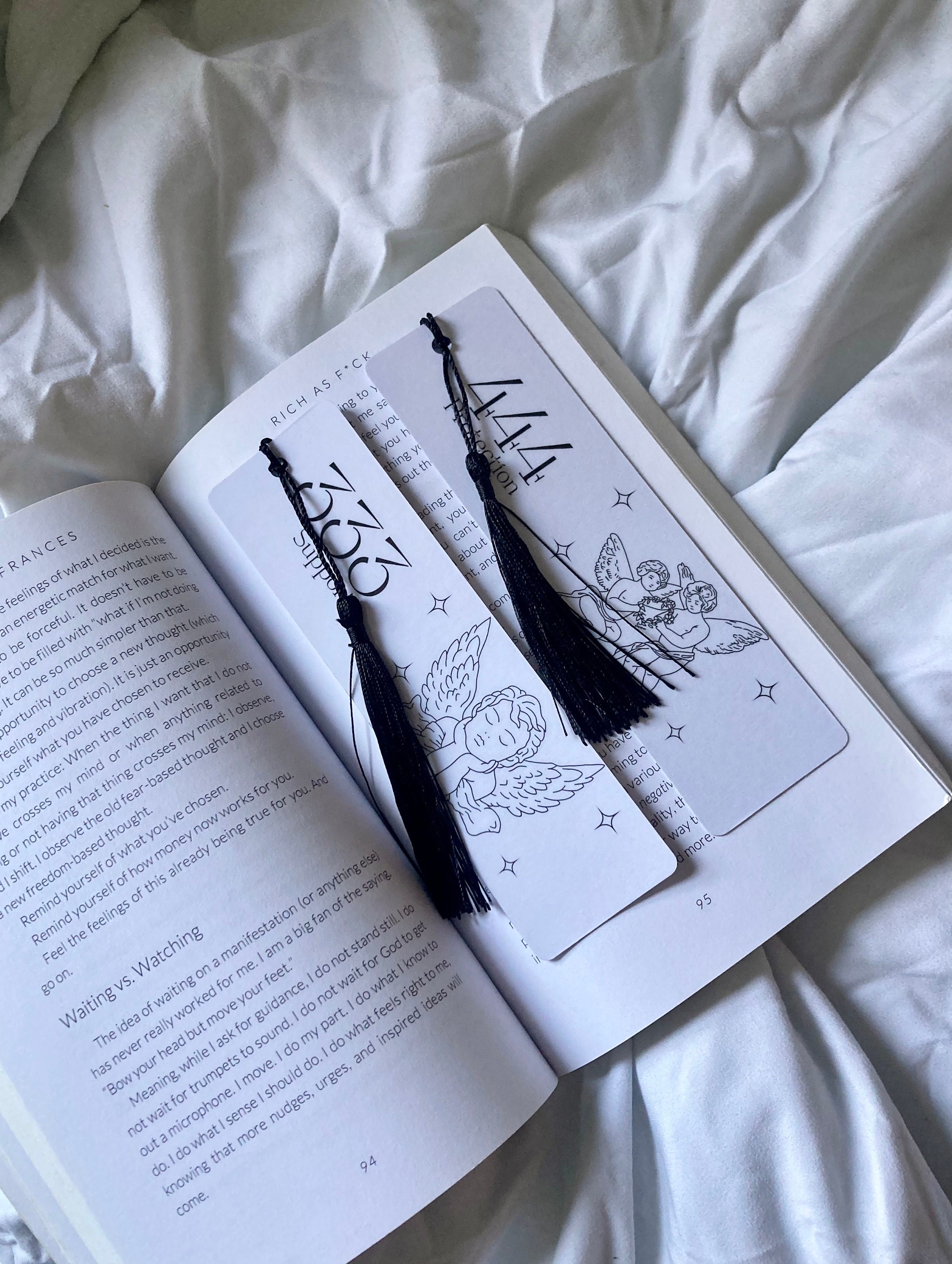 Angel Number Bookmarks Angel Number Print 222 Print Bookmark With ...