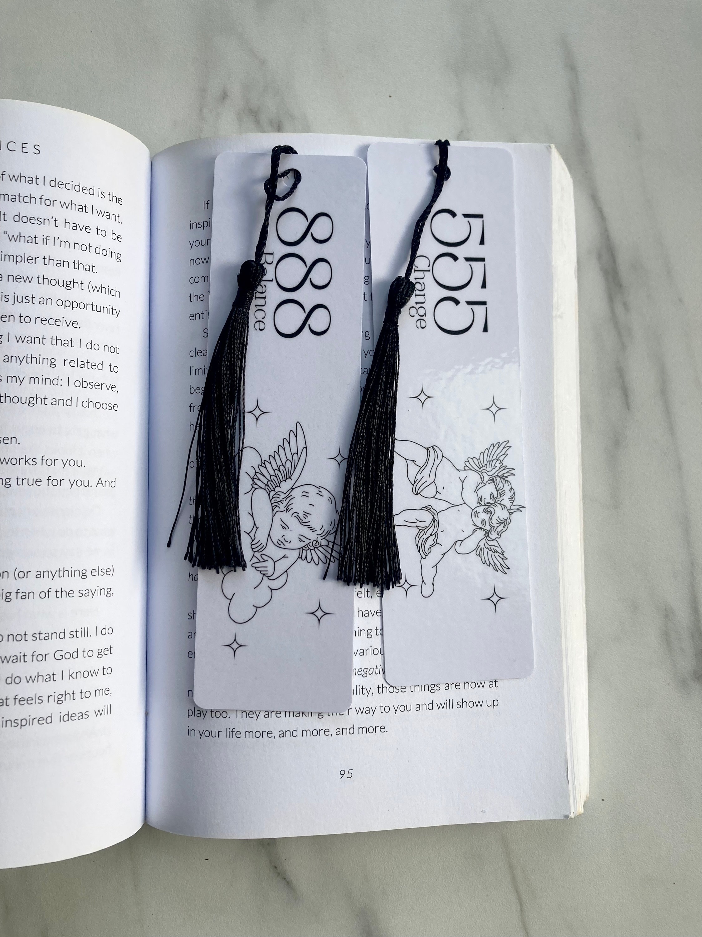 Angel Number Bookmarks Angel Number Print 222 Print Bookmark With ...