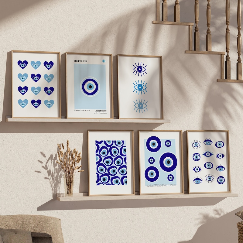 Evil Eye Print - Etsy