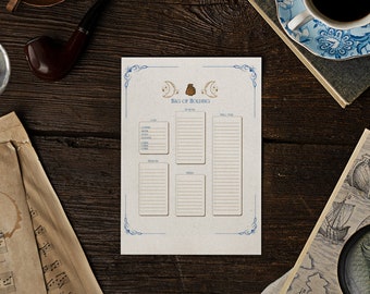 Ttrpg Organizer - Etsy