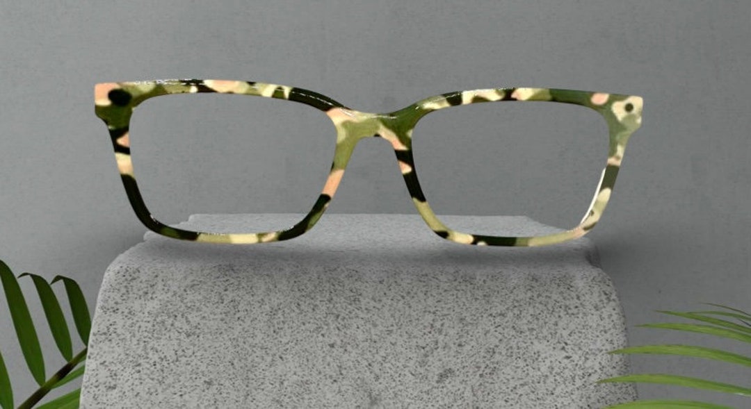 Handcrafted Camo Magnetic Toppers for Pair Glasses. - Etsy