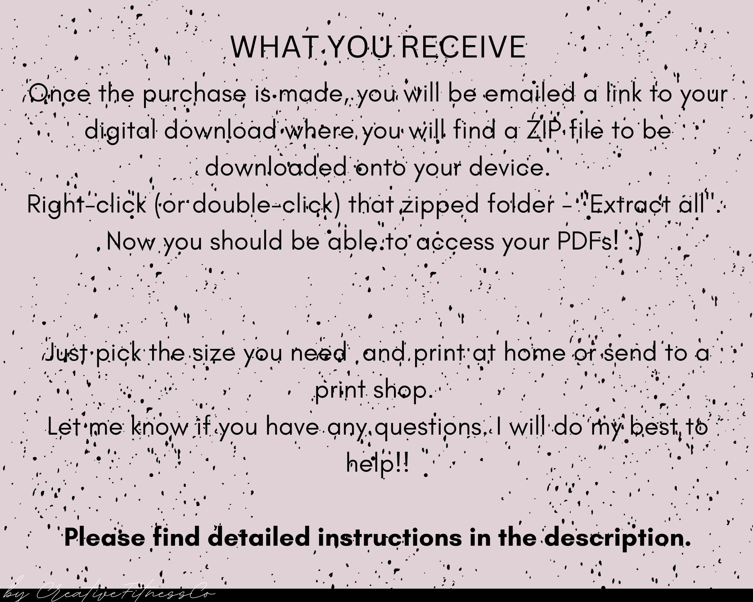 Smart Goal Template Printable, Goals Setting Simple One Page Digital ...