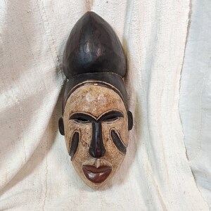 Vintage | Gabonese Punu Mask | African Wall Art | FREE SHIPPING - Etsy