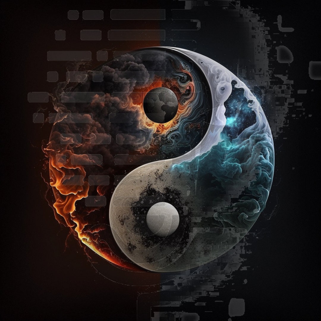 Yin Yang Collection Digital Art | Digital Download - Etsy