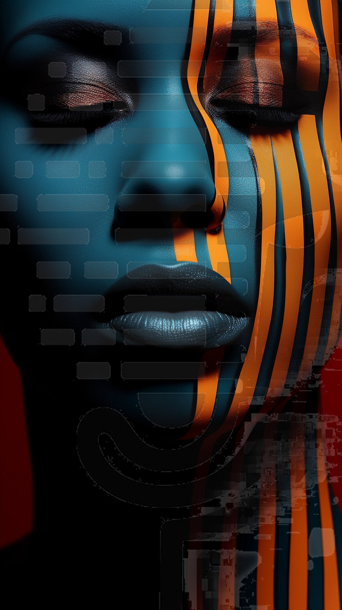 African Abstract Cultural Experience | Digital Art - Etsy