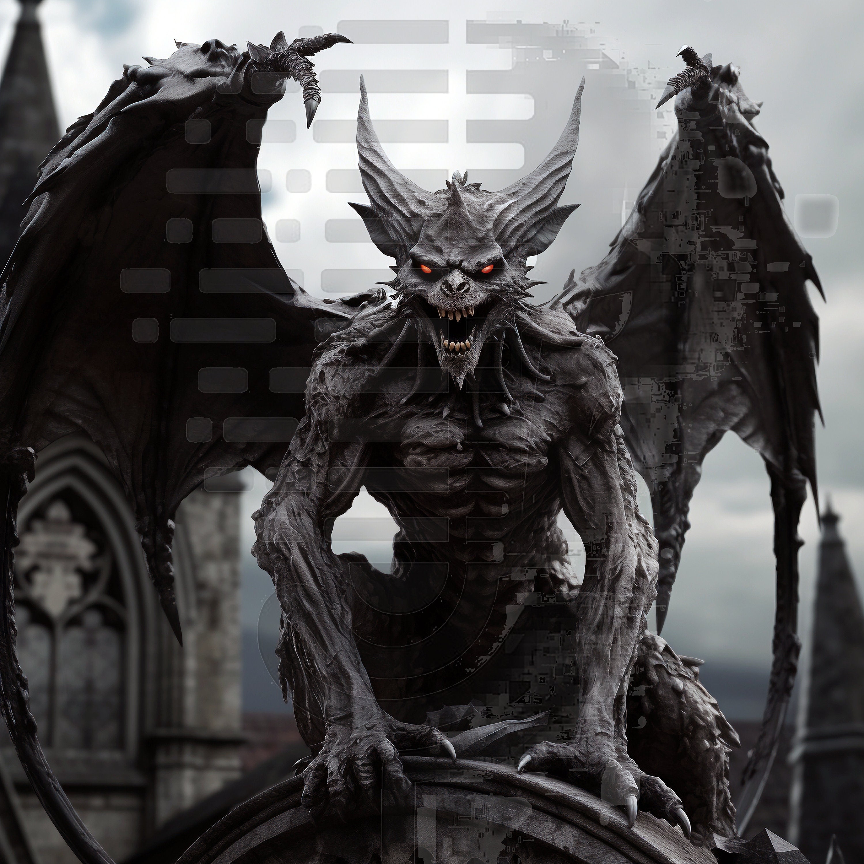 Humanoid Zombie Alien Dark Gothic Collection Digital - Etsy