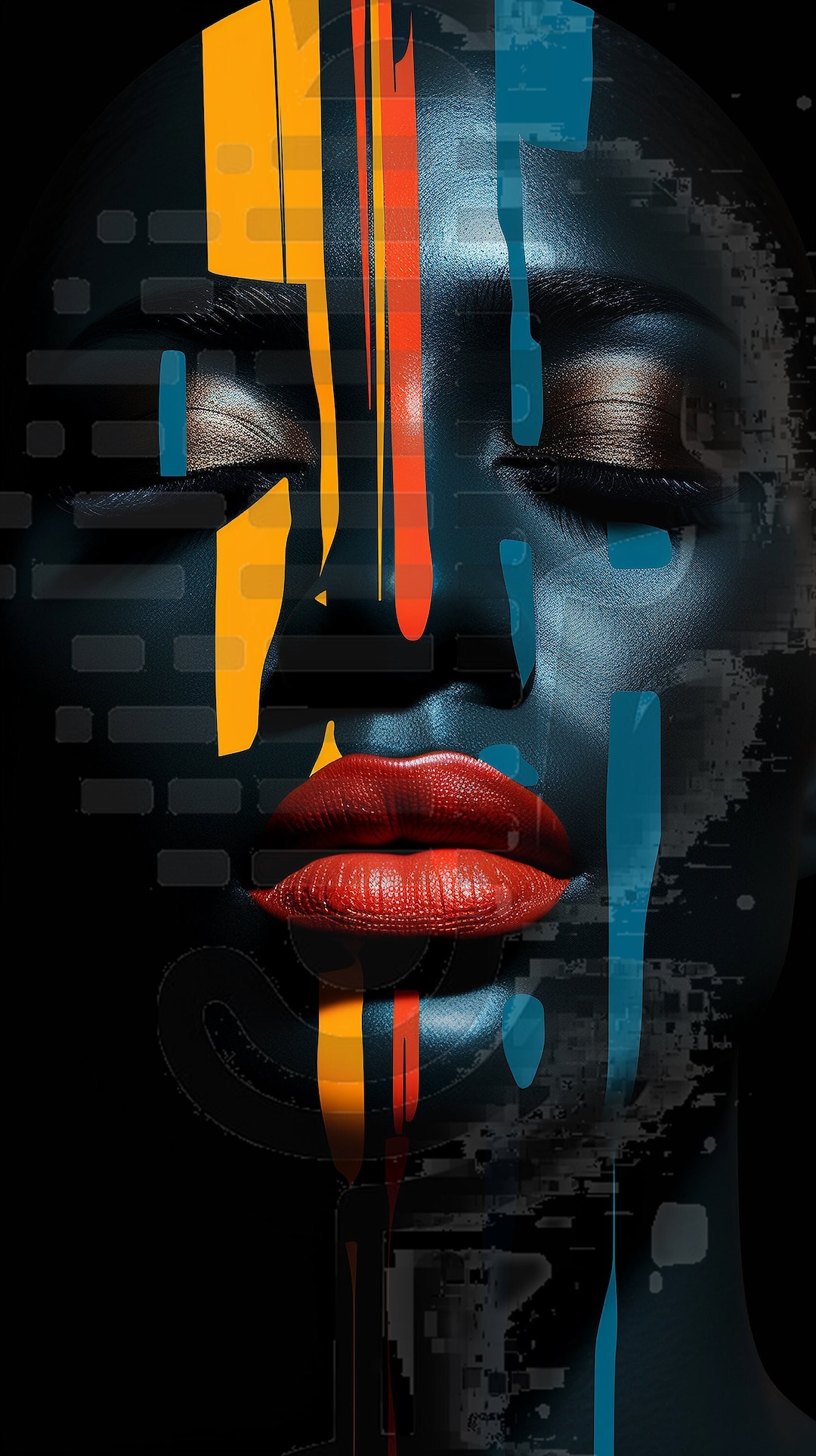 African Abstract Cultural Experience | Digital Art - Etsy