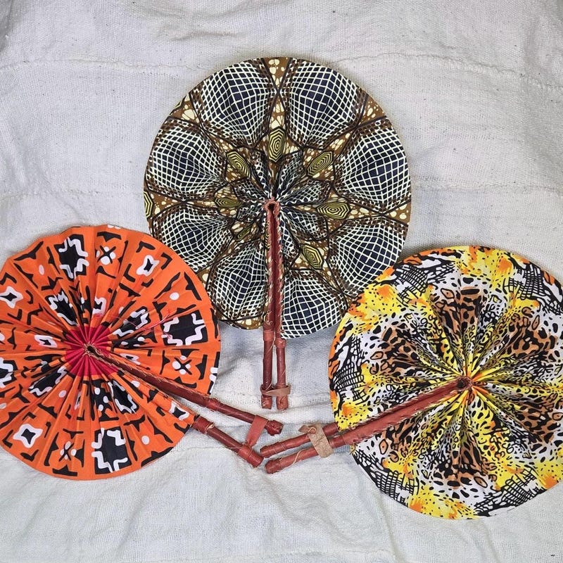 African Hand Fan - Etsy
