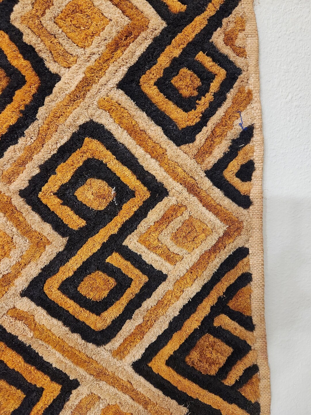 Authentic Kuba Cloth African Wall Art FREE SHIPPING - Etsy