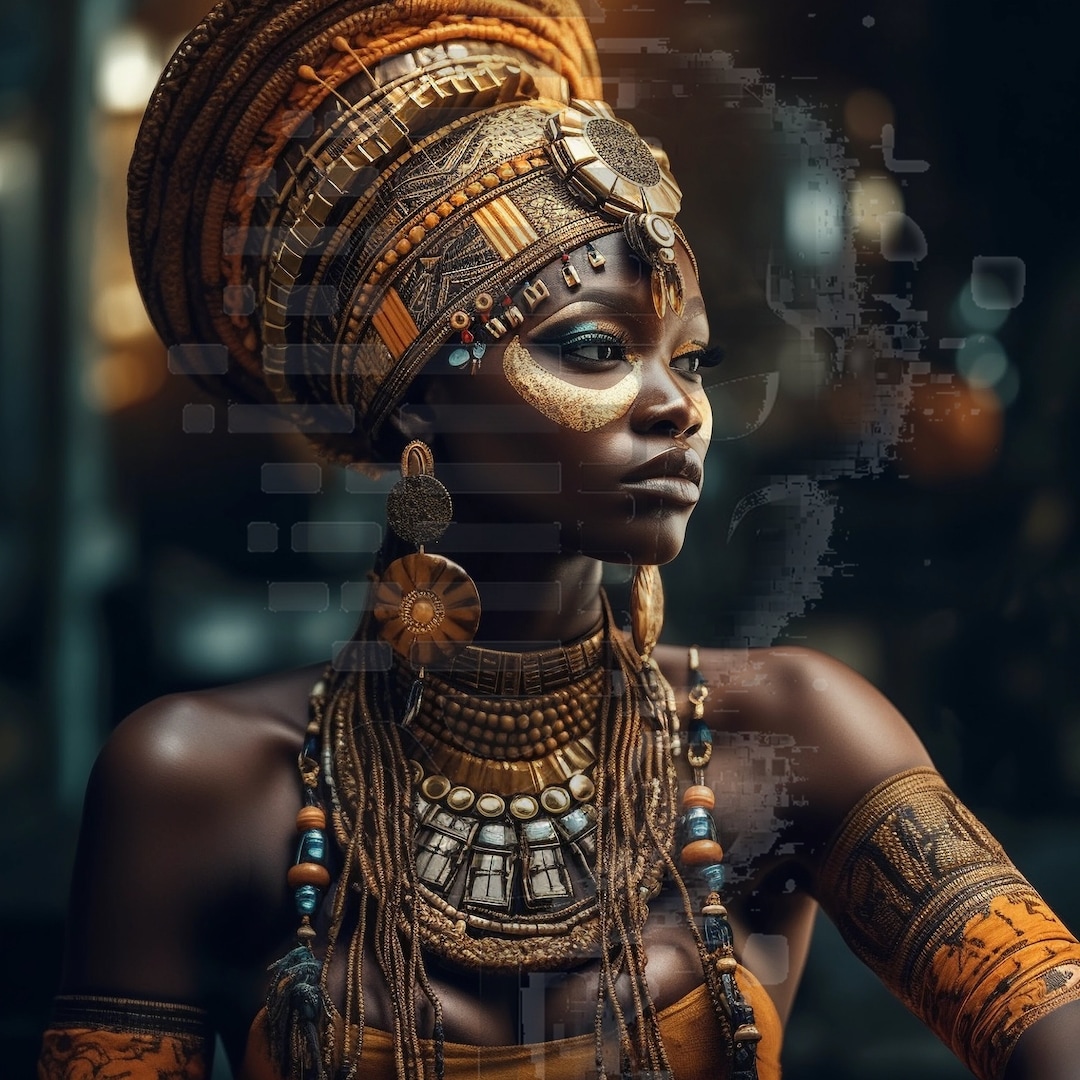 Women In Culture Collection African Art Digital Download Etsy