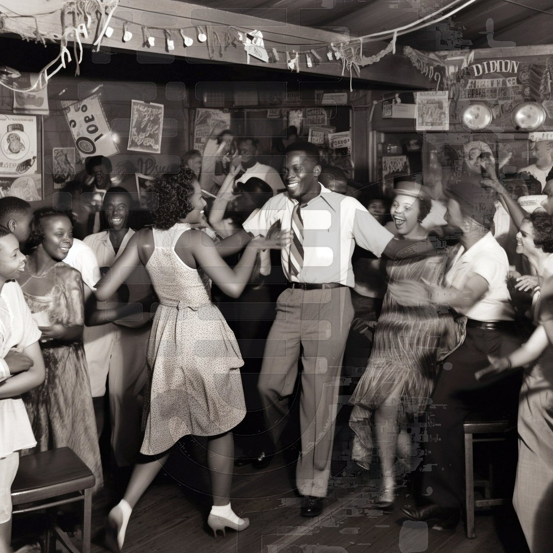 The African American Club/juke Joint/speakeasy Experience Digital ...