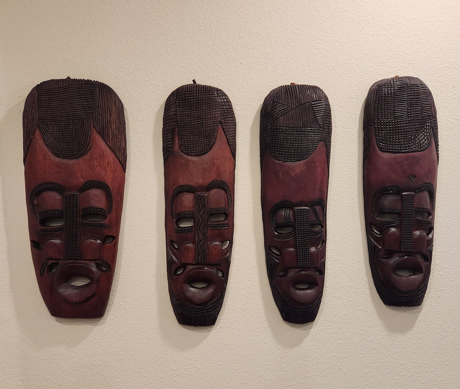 CLEARANCE | African Tribal Face Statue | African Wall Art | FREE ...