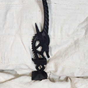 Vintage Chiwara Bambara Antelope Statue Masterful African Tribal Art ...
