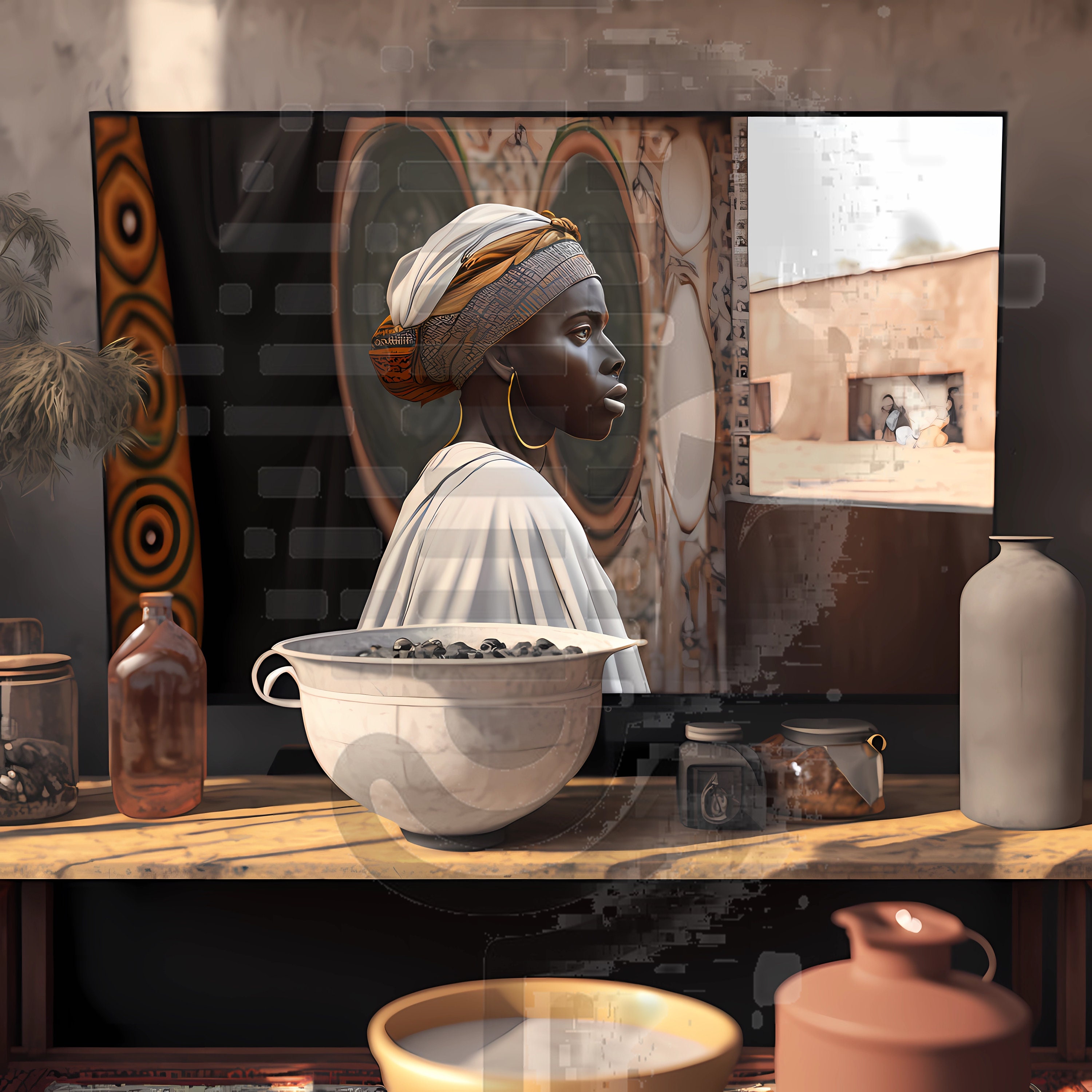 The African Home Display Collection | African Art | Digital Download - Etsy