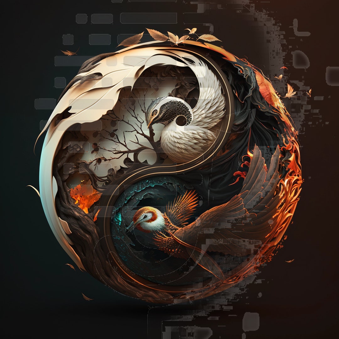 Yin Yang Collection Digital Art | Digital Download - Etsy