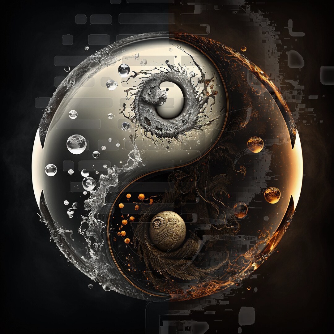 Yin Yang Collection Digital Art | Digital Download - Etsy
