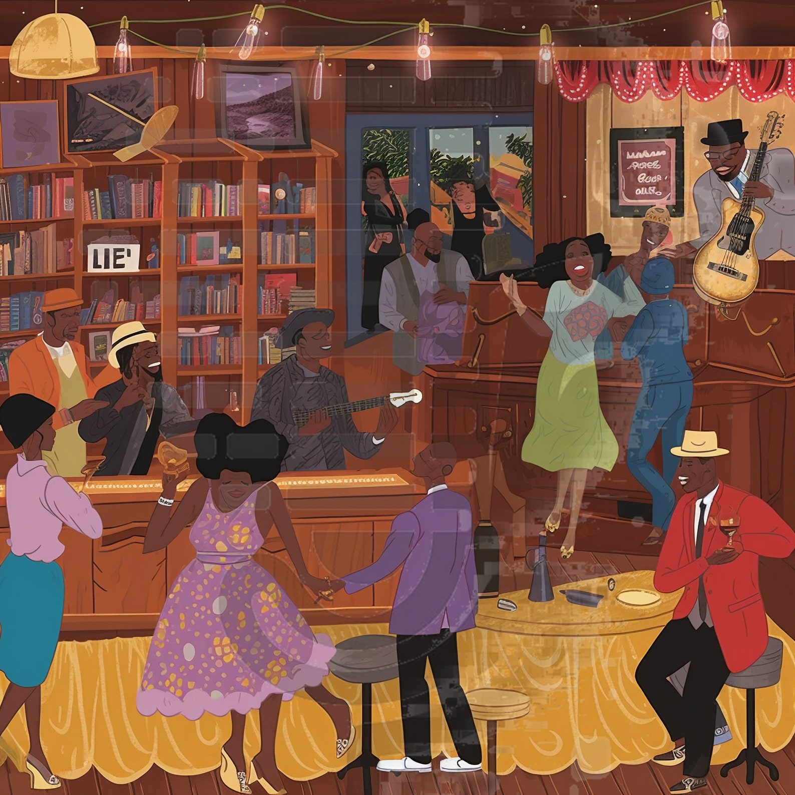 The African American Club/juke Joint/speakeasy Experience | Digital ...