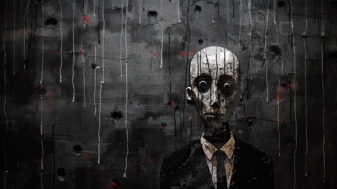 Humanoid, Zombie, Alien, Dark Gothic Collection Digital Tattoo Art - Etsy