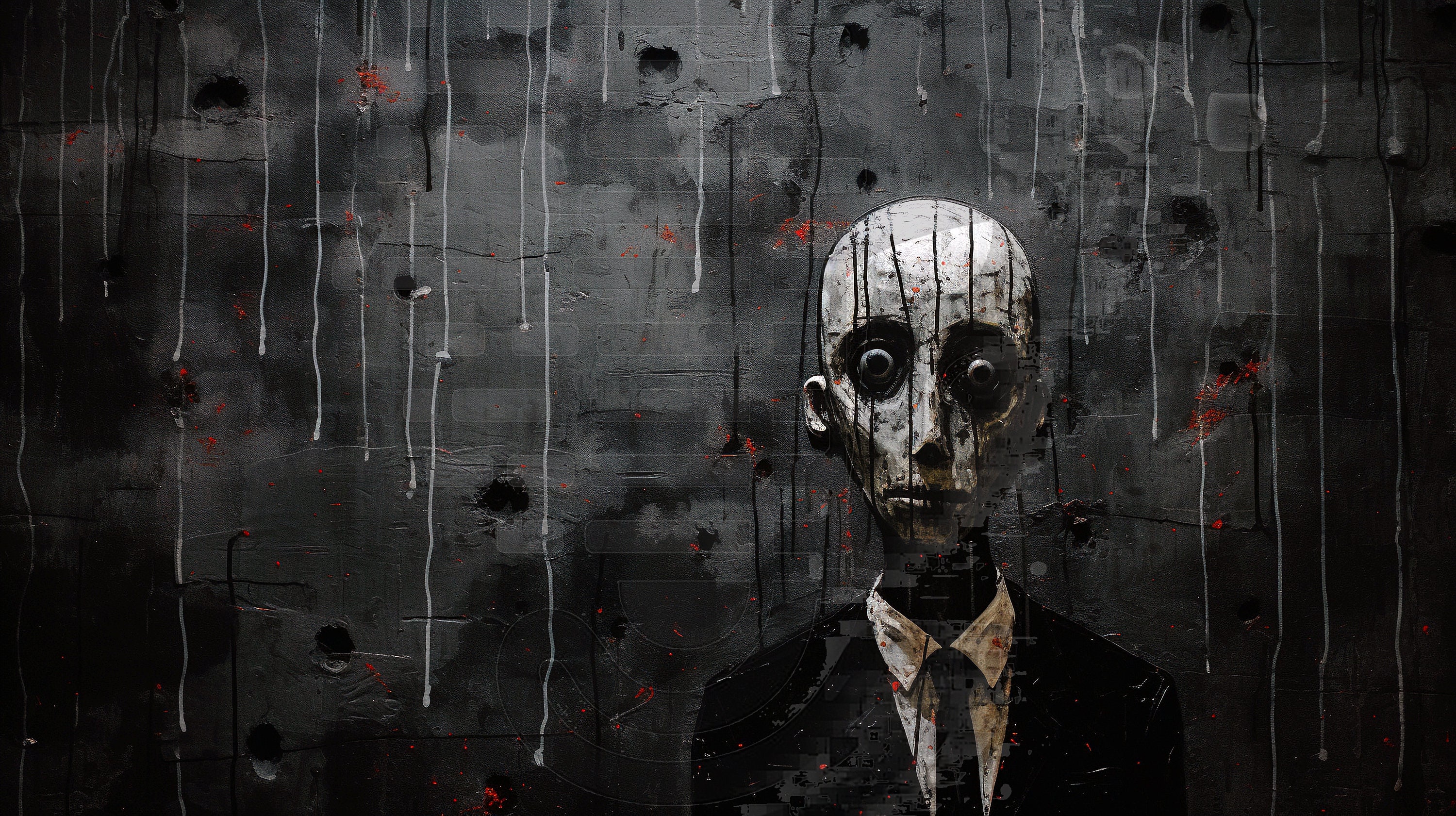 Humanoid Zombie Alien Dark Gothic Collection Digital - Etsy