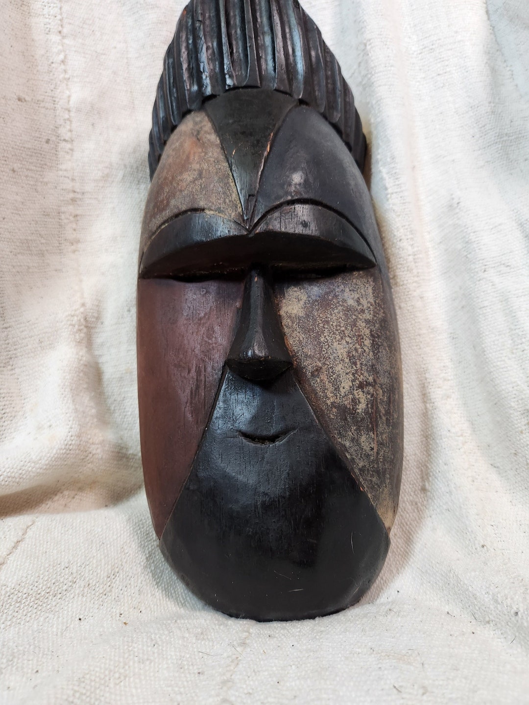 Vintage | Gabonese Punu Mask | African Wall Art | FREE SHIPPING - Etsy