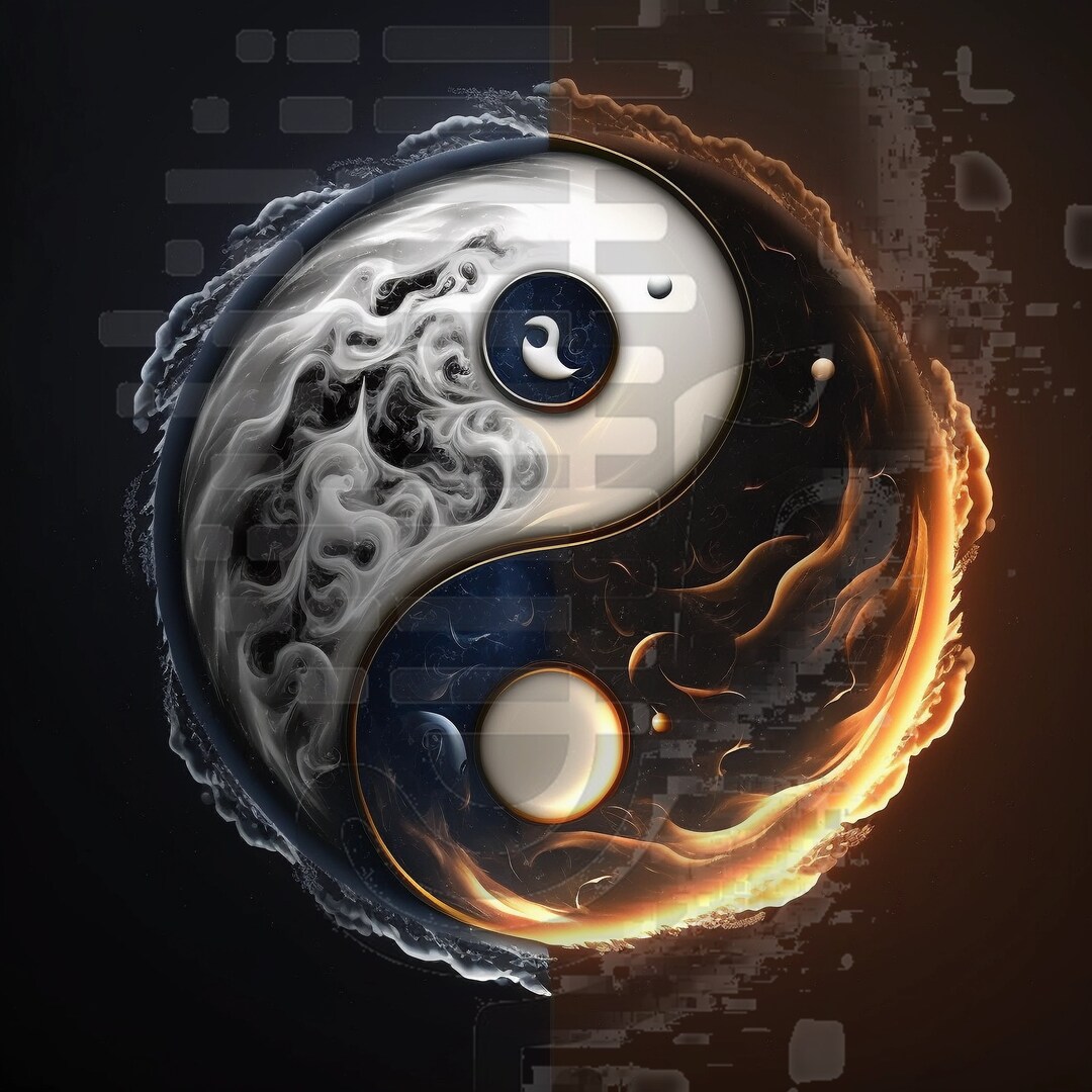 Yin Yang Collection Digital Art | Digital Download - Etsy