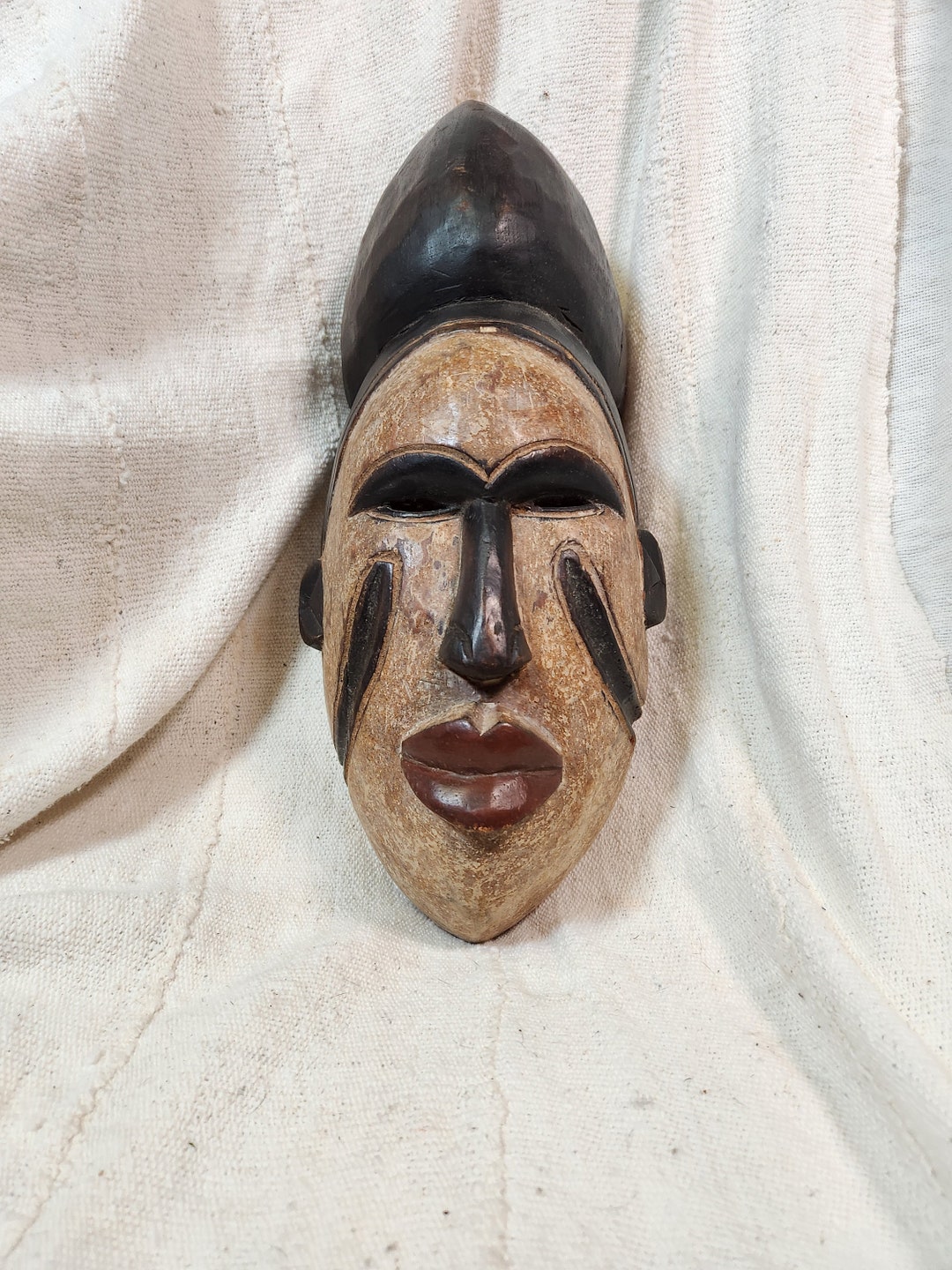 Vintage | Gabonese Punu Mask | African Wall Art | FREE SHIPPING - Etsy
