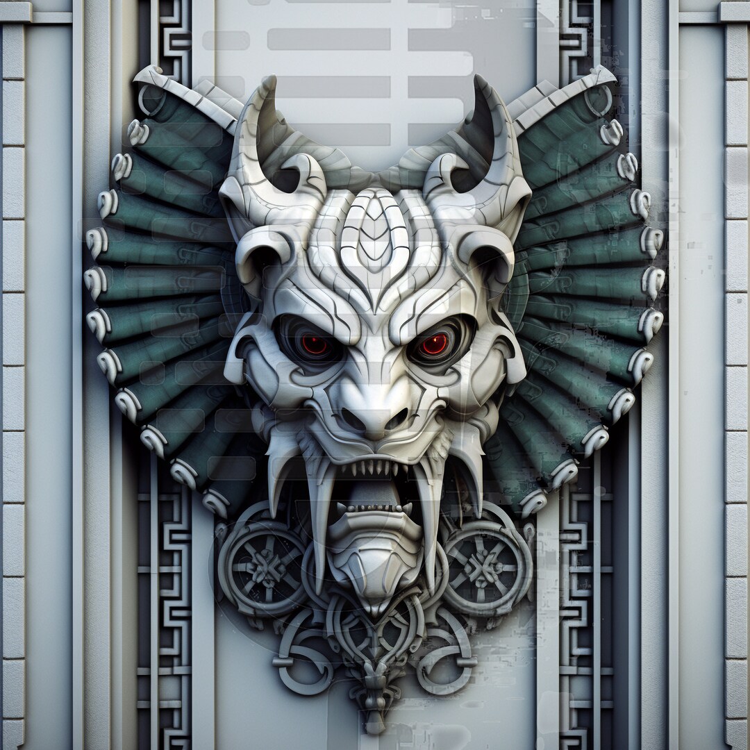 Humanoid, Zombie, Alien, Dark Gothic Collection Digital tattoo Art - Etsy