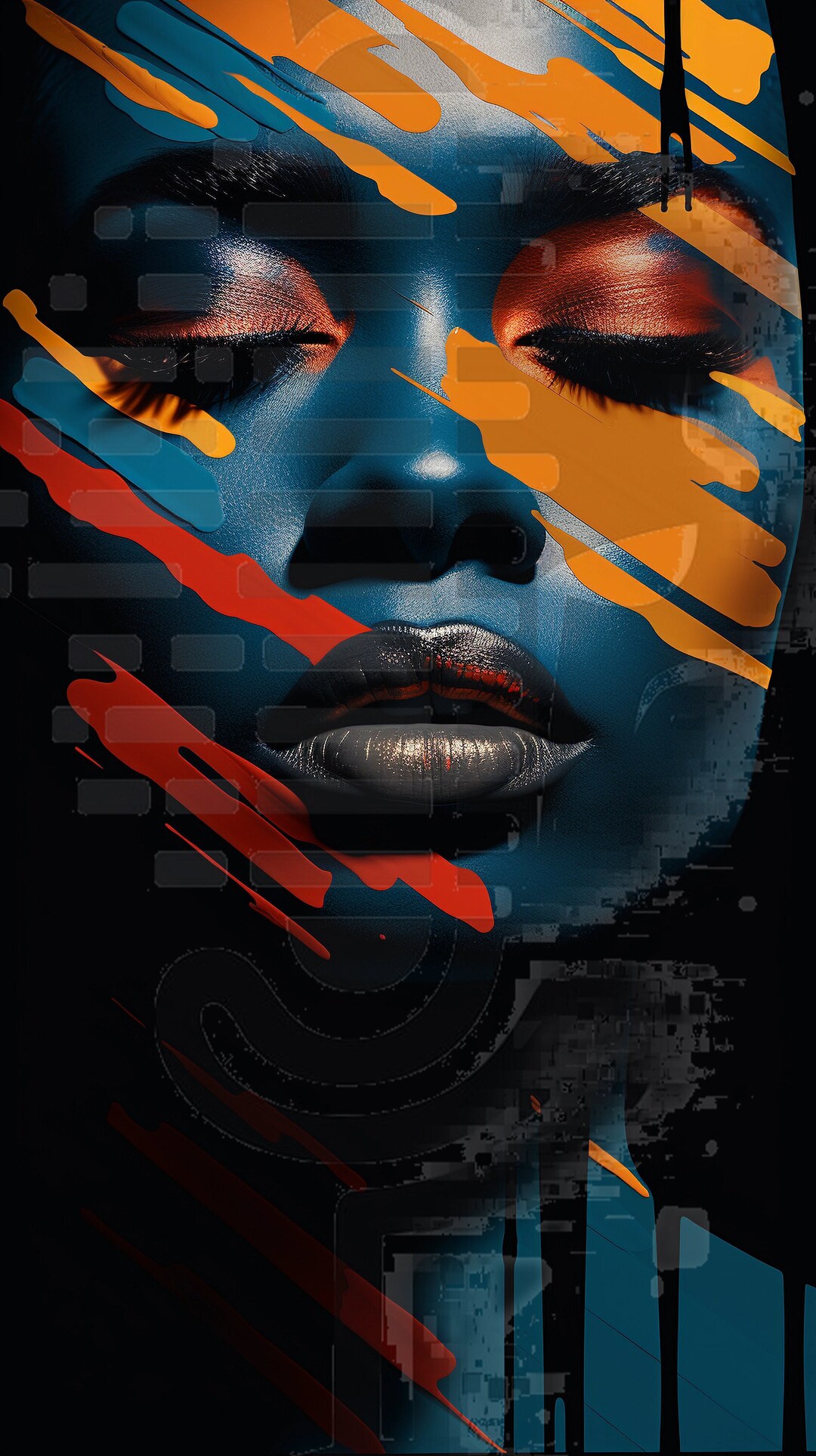African Abstract Cultural Experience | Digital Art - Etsy
