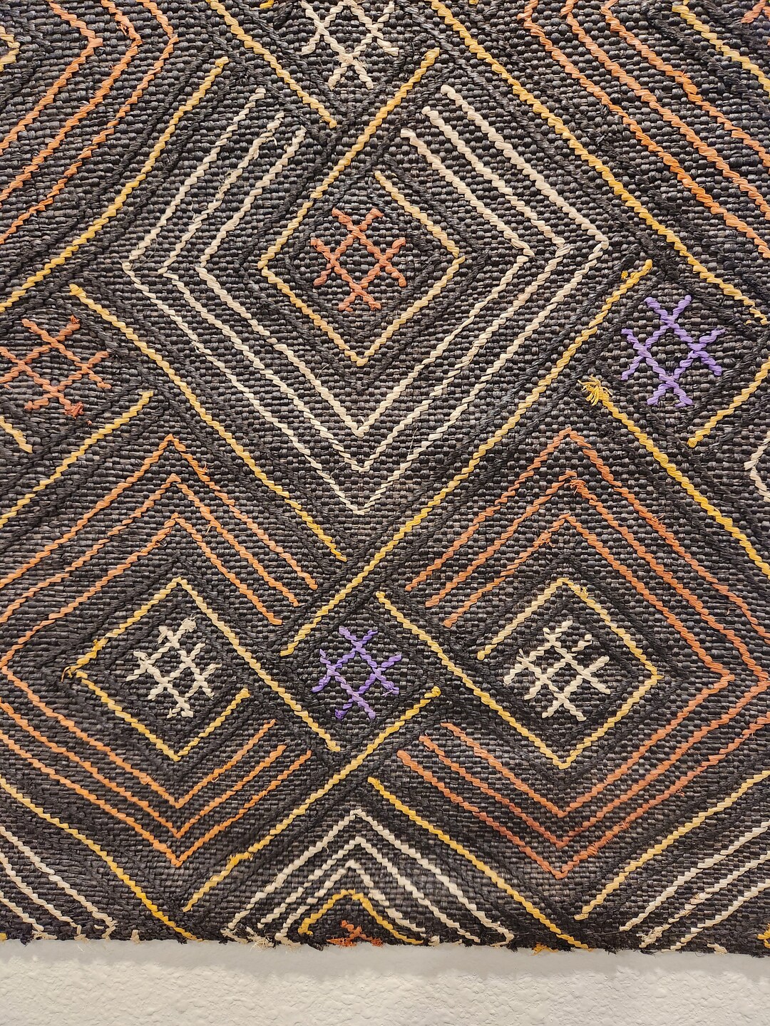 Authentic Kuba Cloth | African Wall Art | FREE SHIPPING - Etsy