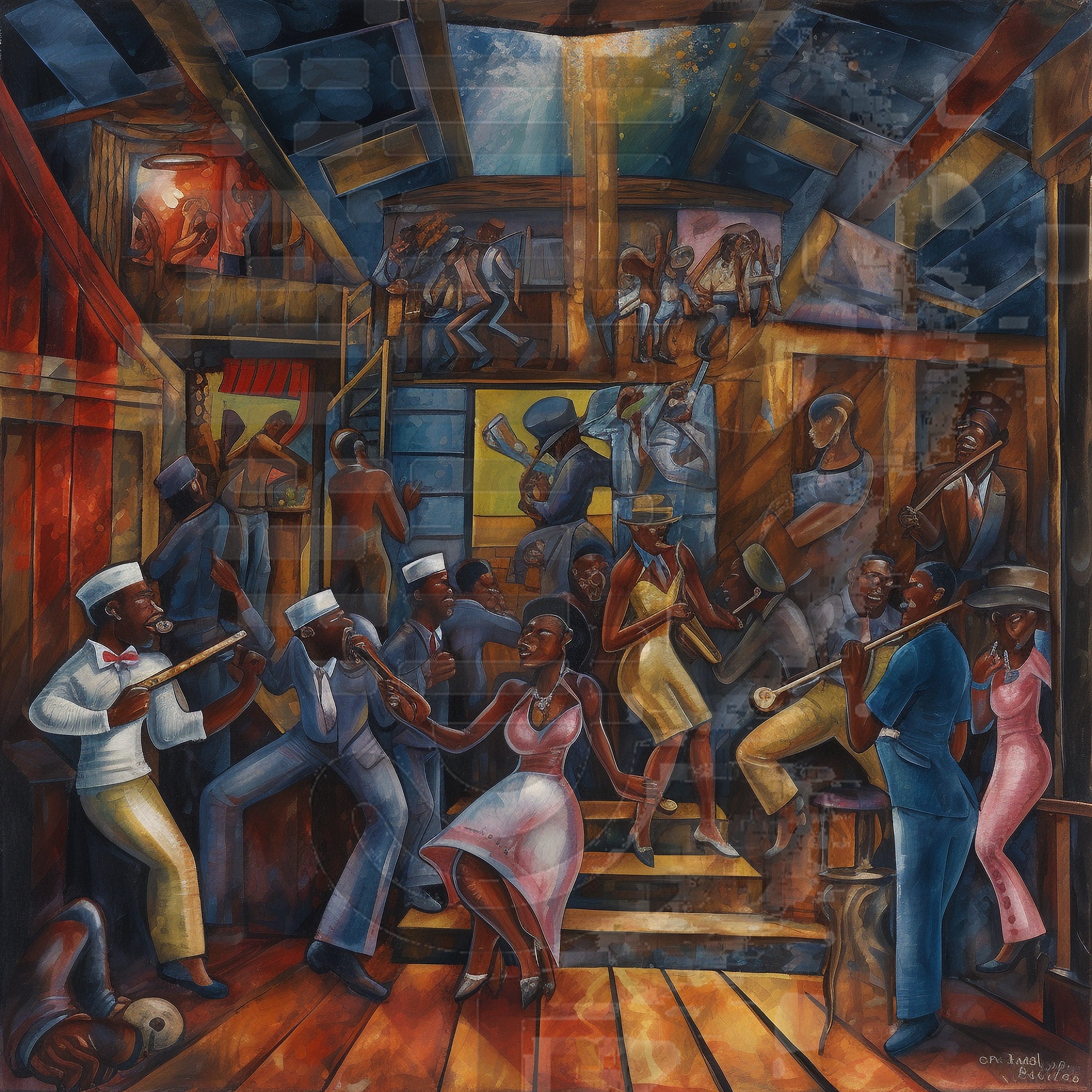 The African American Club/juke Joint/speakeasy Experience Digital ...