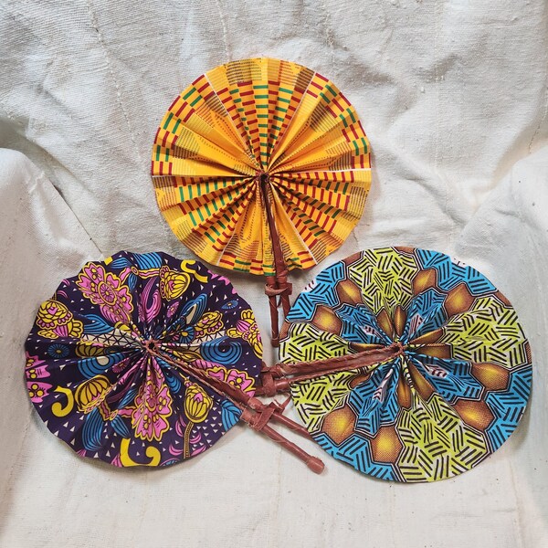 African Hand Fan - Etsy