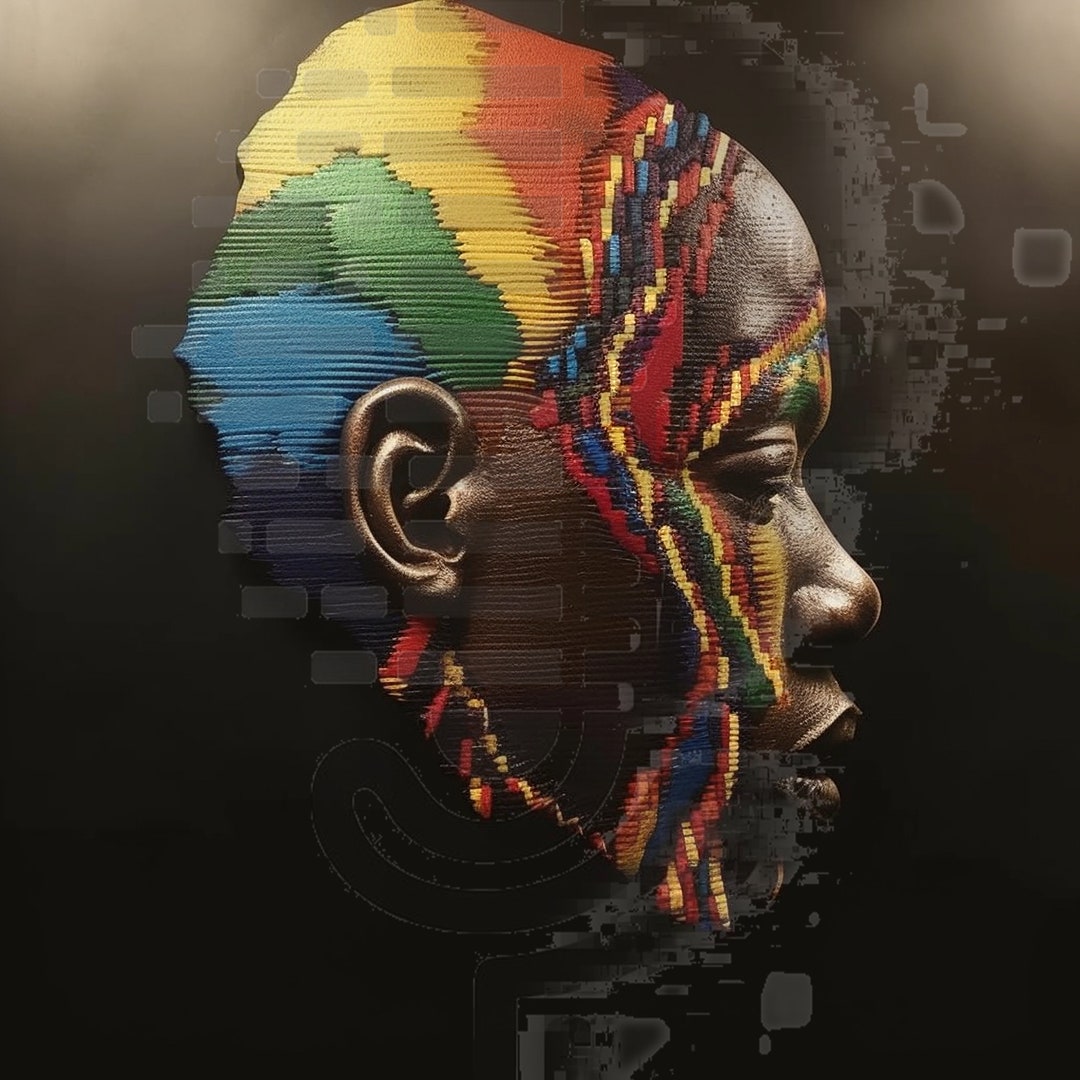 African Abstract Culture Experience | Digital Art - Etsy