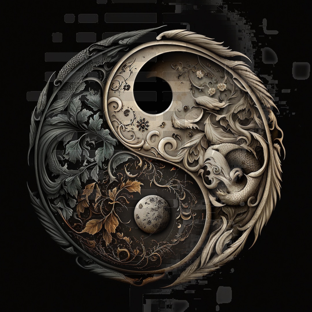 Yin Yang Collection Digital Art | Digital Download - Etsy