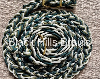 9 Strand Barrel Reins, Loop Reins, Adjustable 8' Long - Etsy