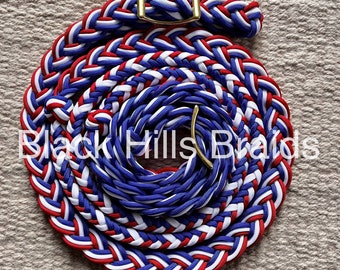 9 Strand Barrel Reins, Loop Reins, Adjustable 8' Long - Etsy