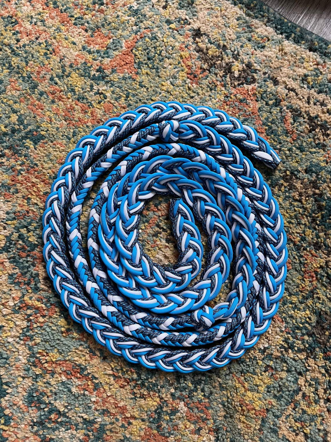 9 Strand Barrel Reins, Loop Reins, Adjustable 8' Long - Etsy