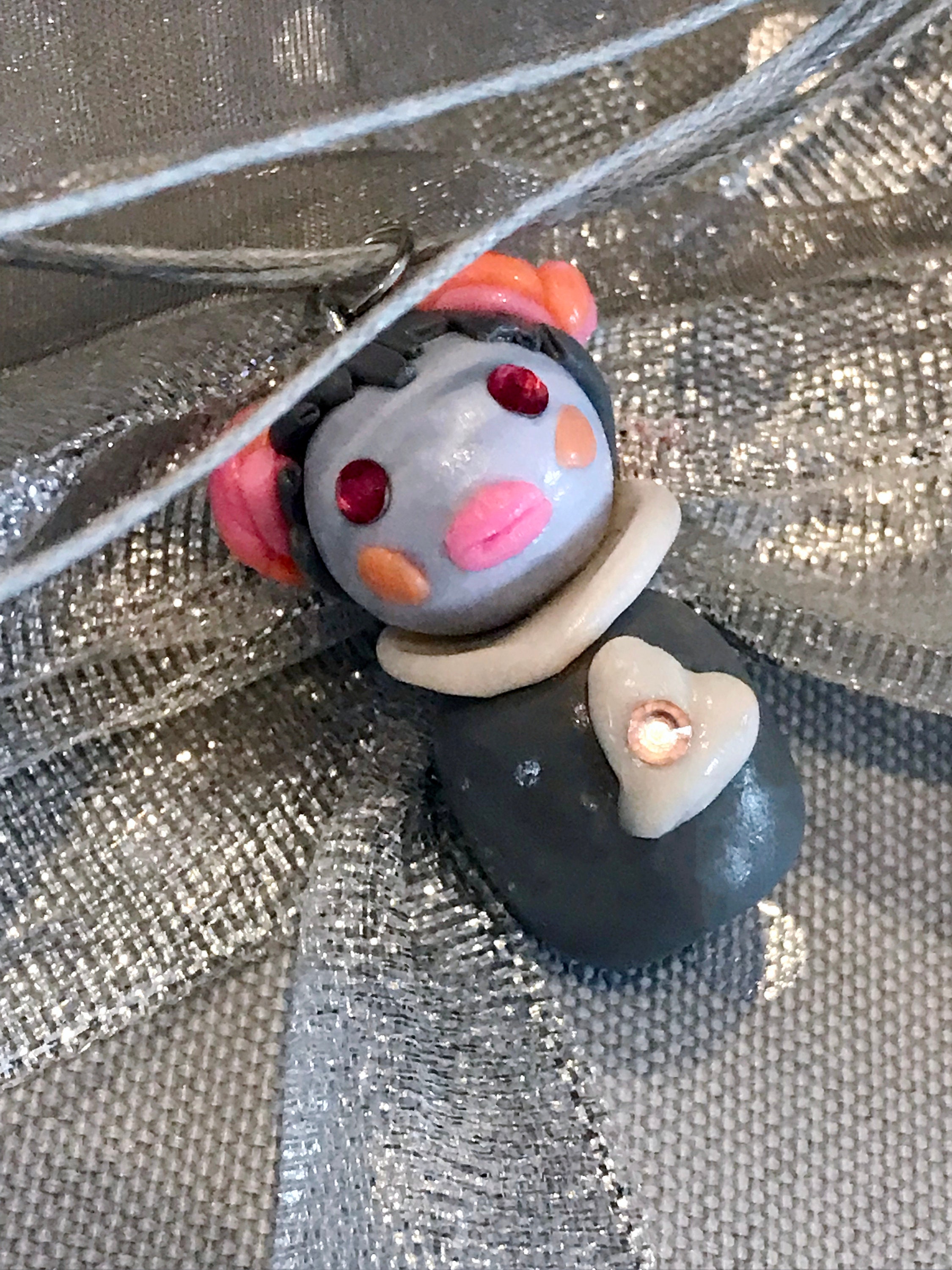 Celeste - Juju Djinn Necklace / Doll Necklace / Talisman / Good Luck - Etsy