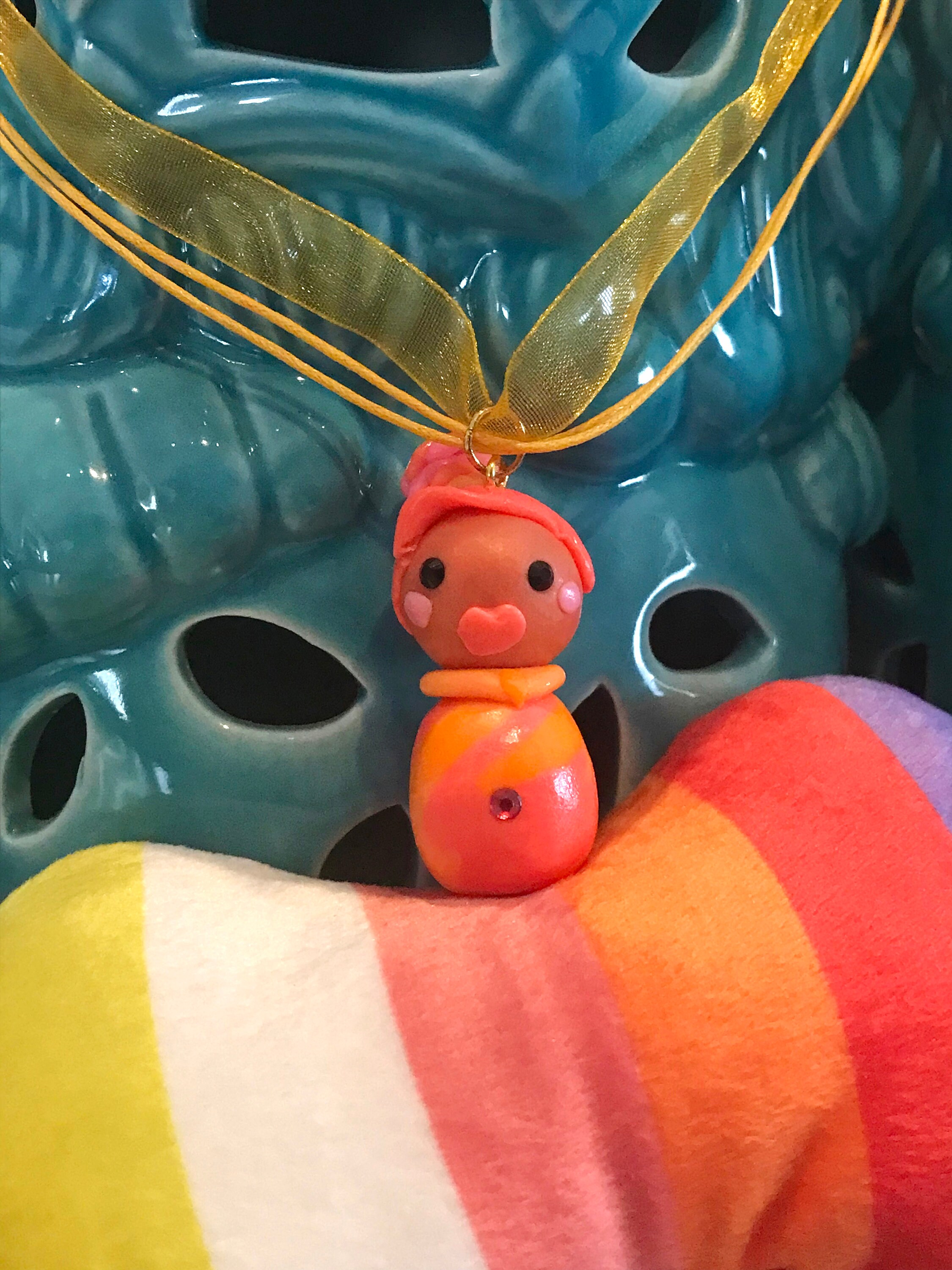 Akino - Juju Djinn Necklace / Doll Necklace / Talisman - Etsy