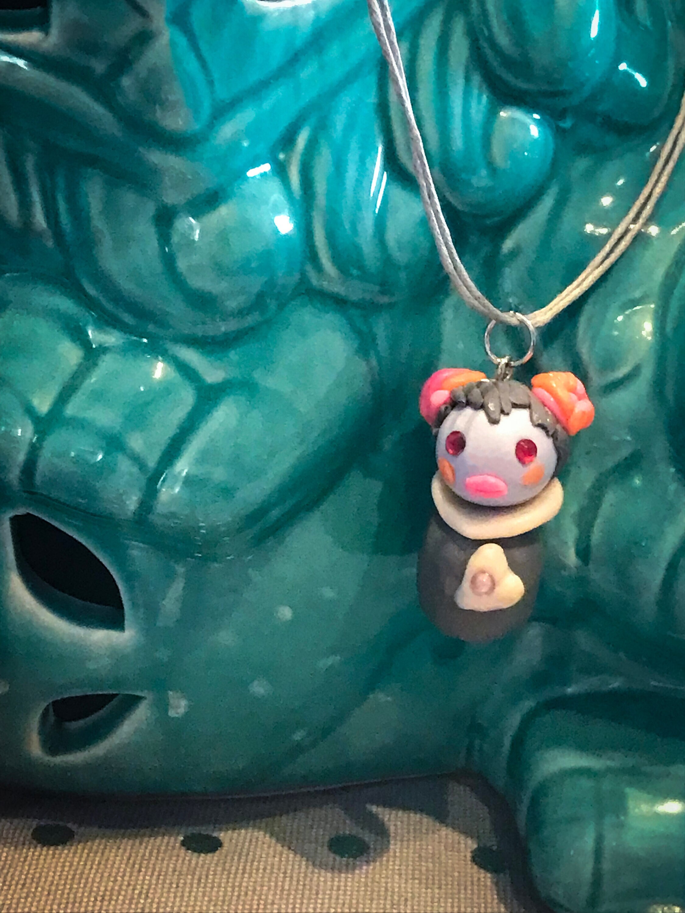 Celeste - Juju Djinn Necklace / Doll Necklace / Talisman / Good Luck - Etsy