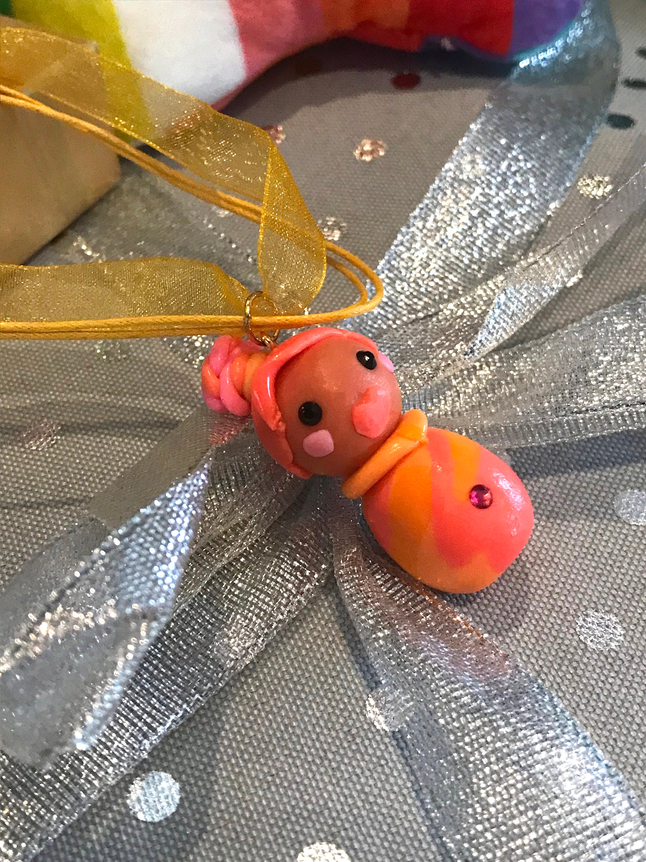 Akino - Juju Djinn Necklace / Doll Necklace / Talisman - Etsy