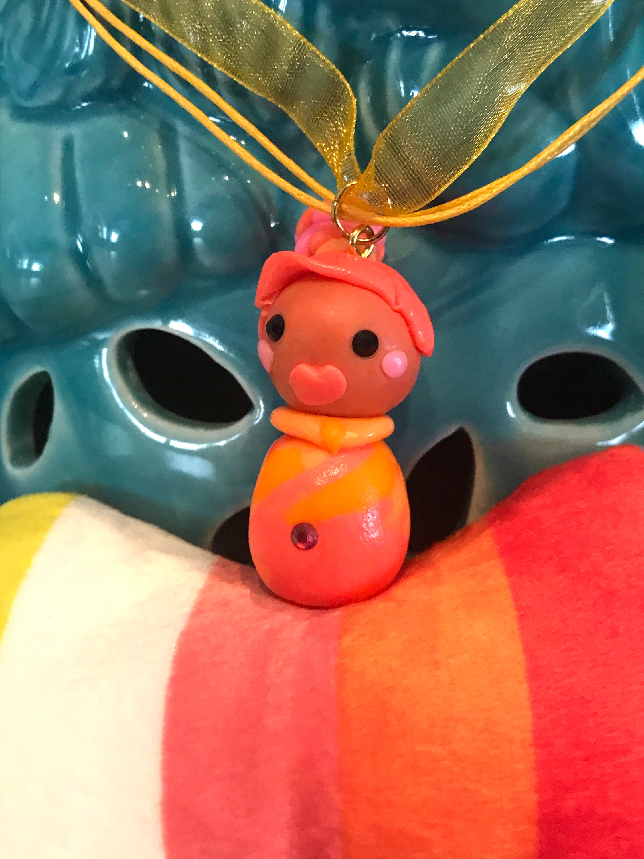 Akino - Juju Djinn Necklace / Doll Necklace / Talisman - Etsy