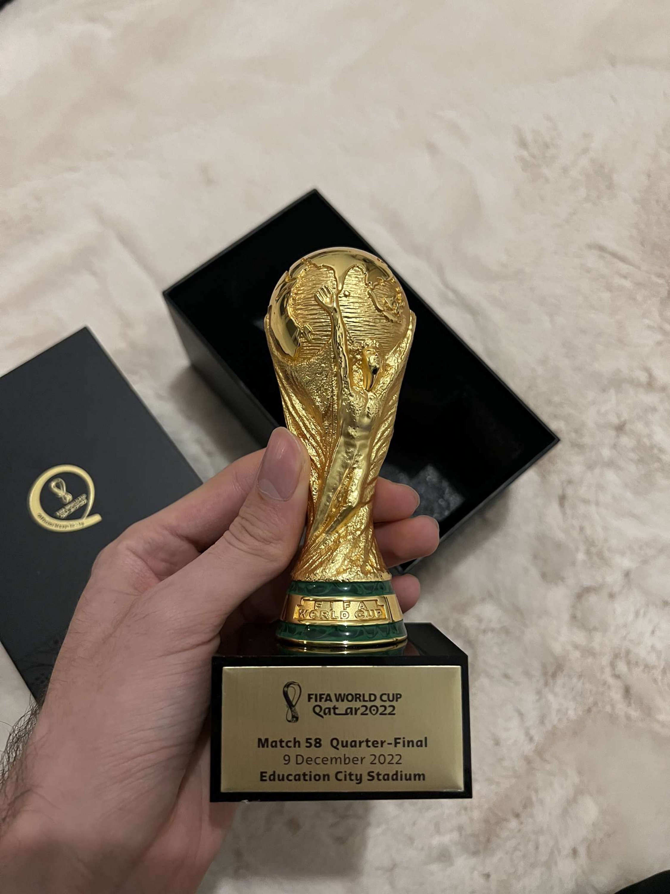 World Cup 2022 Trophy : Quarter-final Brazil-croatia - Etsy