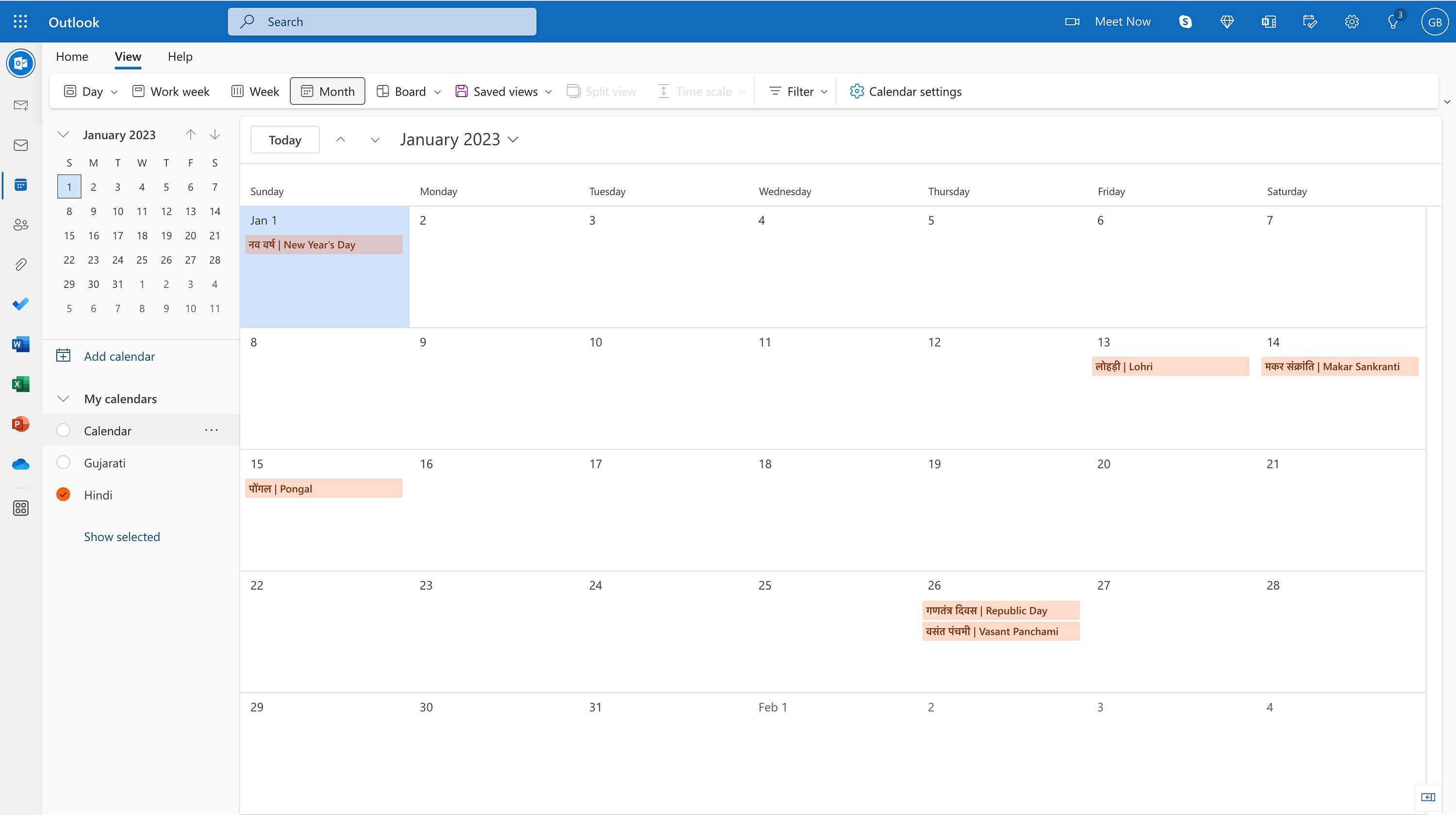 2023 Digital Hindi Calendar of Indian Holidays - Etsy