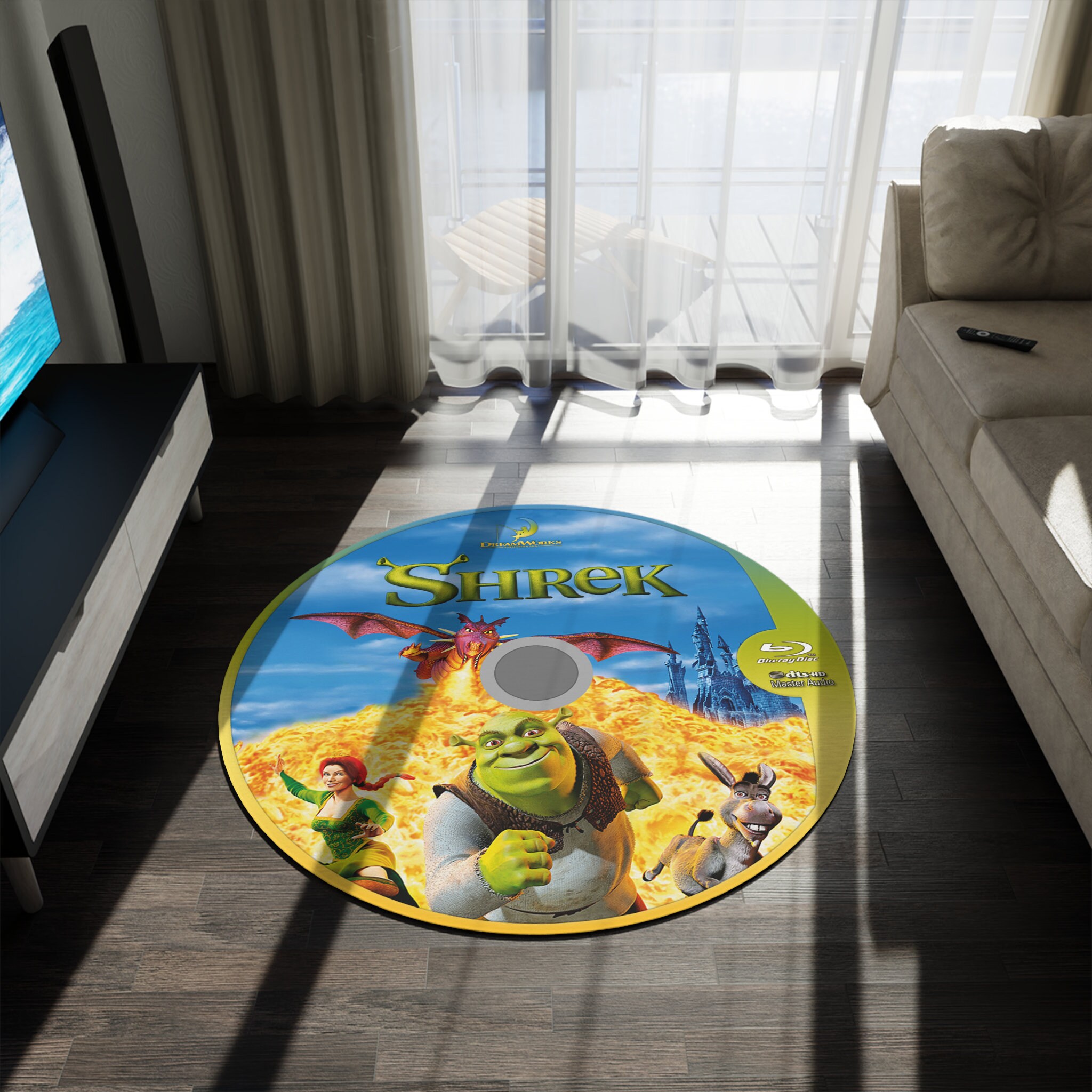 Shrek Disc DVD Carpet Gifts for Himshrek Party Shrek Rug - Etsy Canada