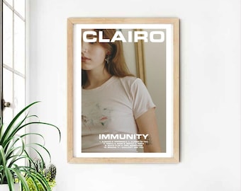 Clairo Digital Download Poster Print, Immunity Album - Etsy