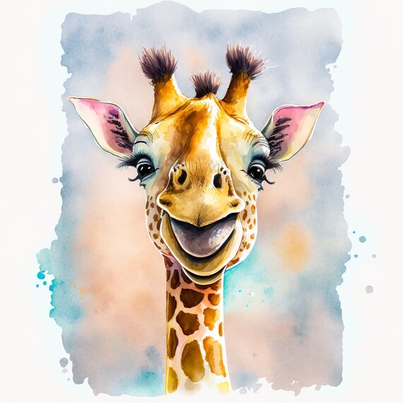 Smiling Giraffe