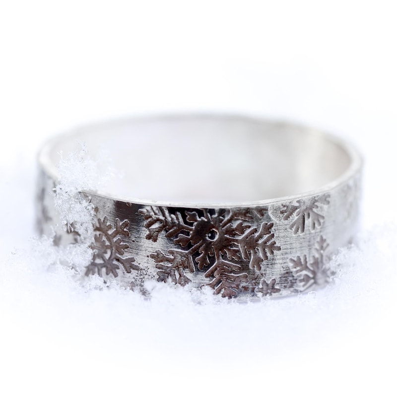 Snowflake Ring - Etsy